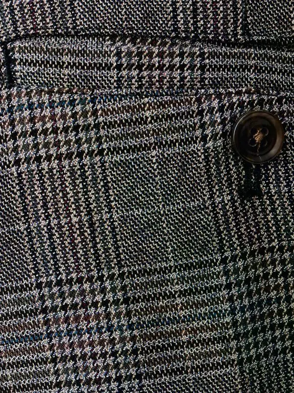 Paul Smith Checked Pleat-detail Trousers