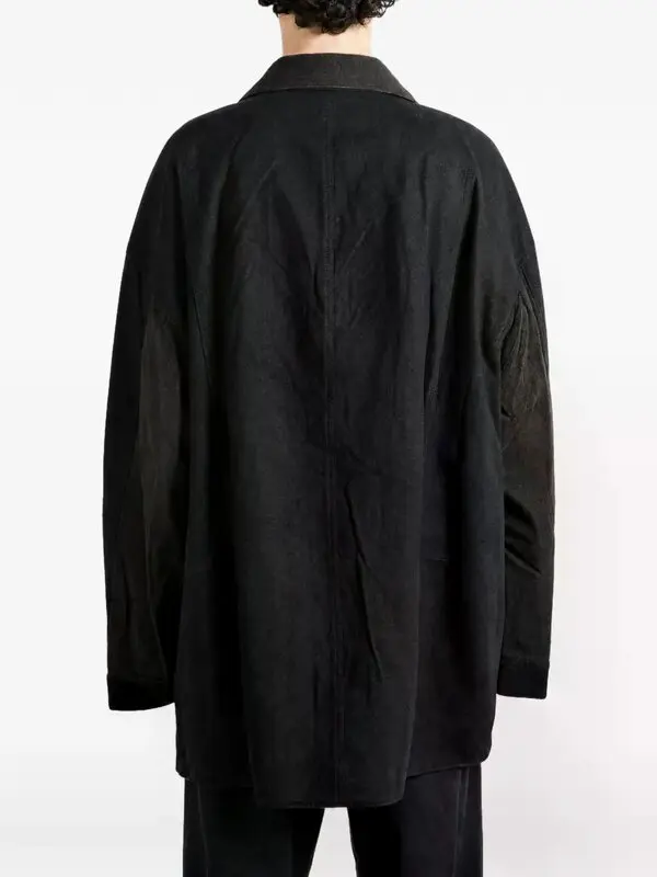 ZIGGY CHEN Layered-detail Button-up Jacket