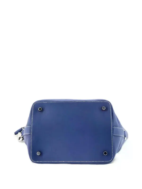 Hermès Verso Toolbox Bag Swift 20 Shoulder Bag - Blue