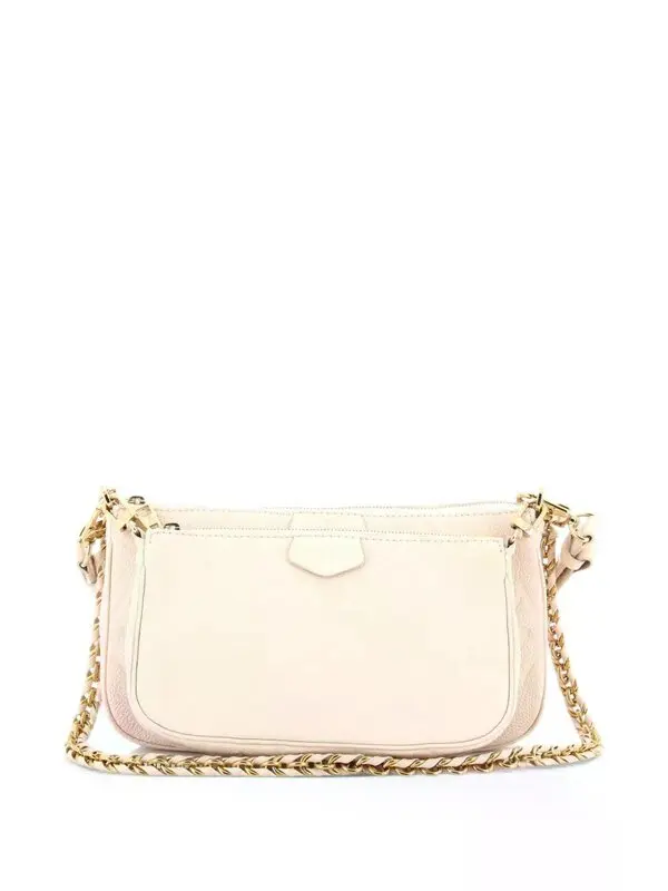LOUIS VUITTON Multi Pochette Accessoires Monogram Empreinte Giant Crossbody Bag - Neutrals