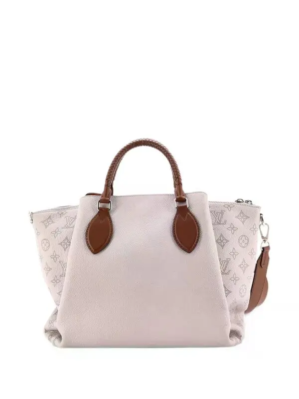 LOUIS VUITTON Haumea Handbag Mahina Leather Satchel
