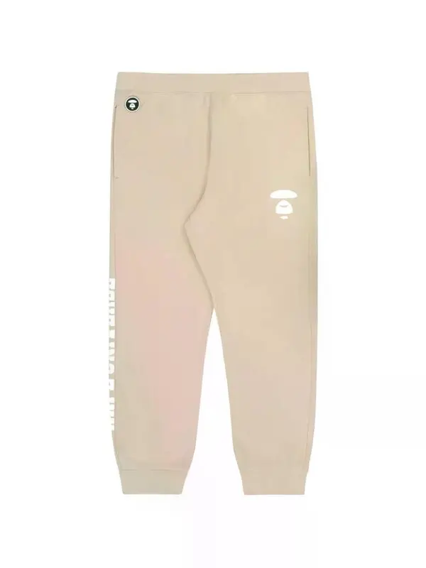 AAPE BY *A BATHING APE Moonface Logo-print Track Pants