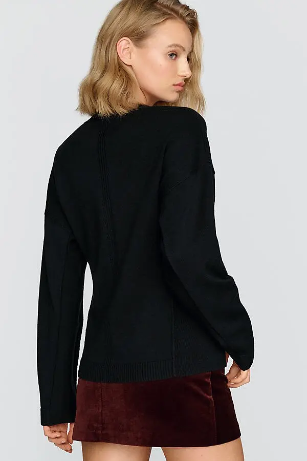 Anthropologie Wool Cotton Cardigan
