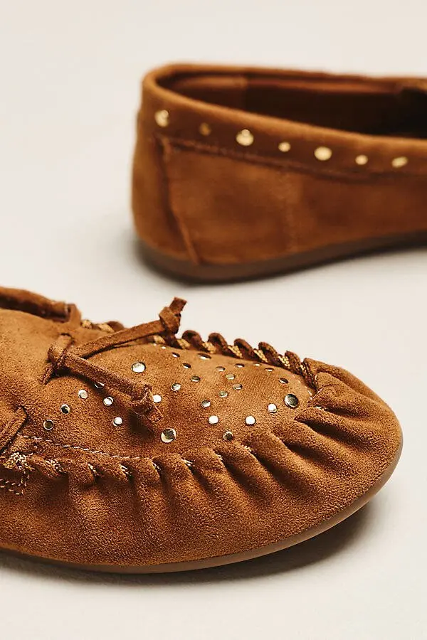 Matisse Sebastian Suede Studded Loafers