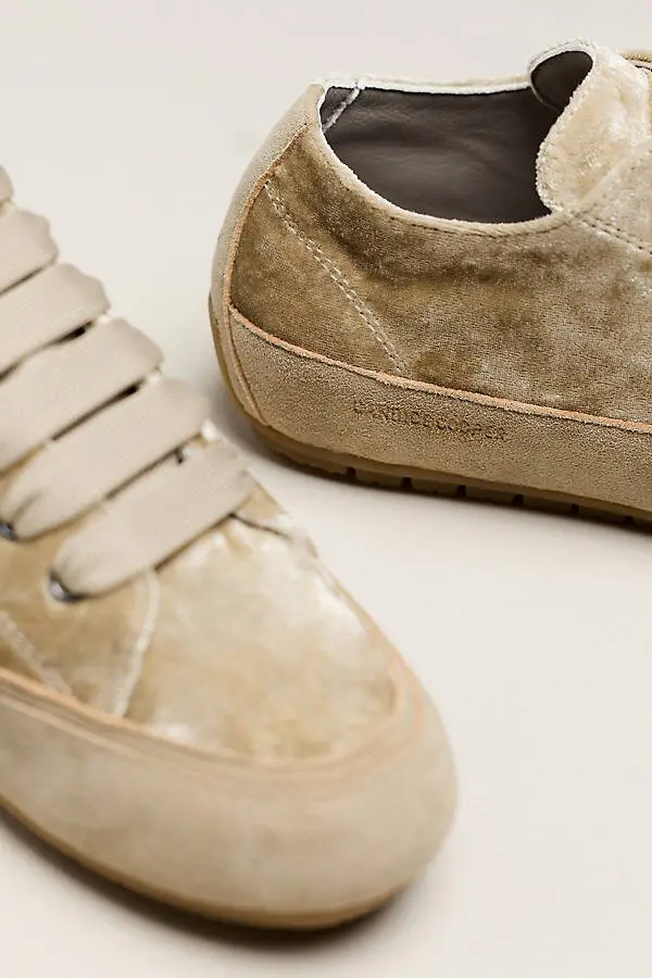 CANDICE COOPER Twist Velvet Suede Sneakers