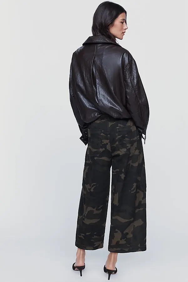 WHITEROOM + CACTUS Ridley 100% Cotton Mid-rise Gaucho Pants