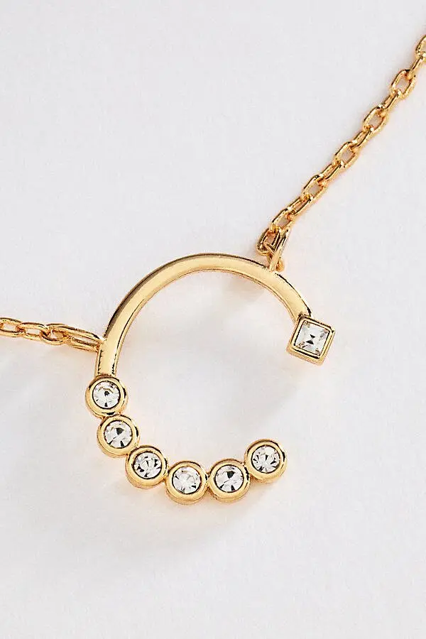 Anthropologie Sidewys Itil Necklce - C