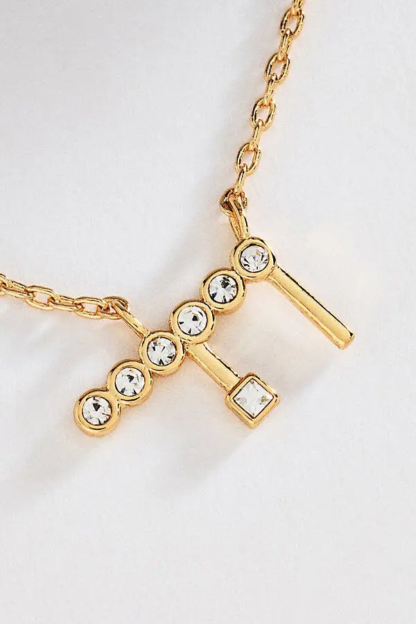 Anthropologie Sidewys Itil Necklce - F