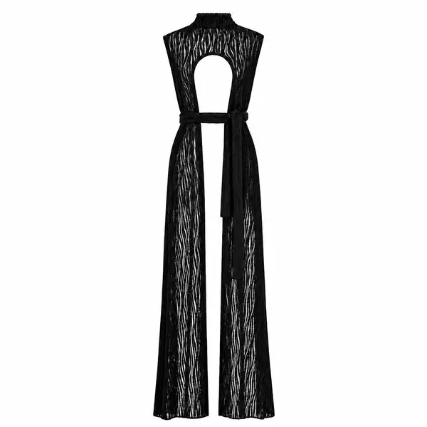 THE ETHOS STUDIO Maria Waistcoat-cape - Black