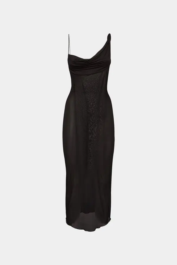 Dsquared2 See-through Jersey Dress