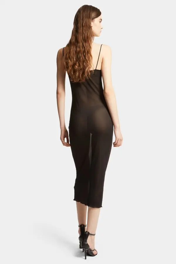 Dsquared2 See-through Jersey Dress