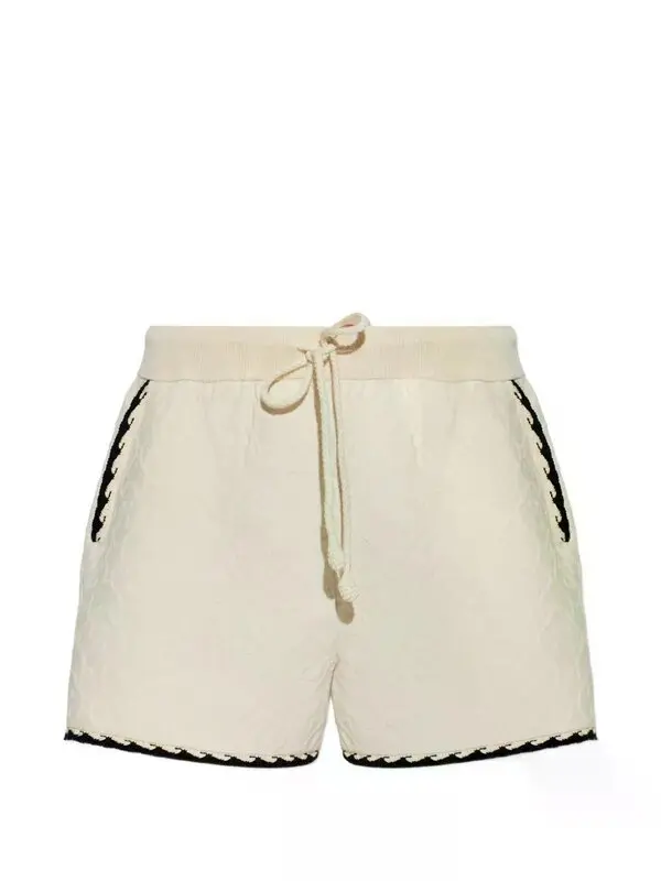 Zimmermann Patterned Drawstring Shorts