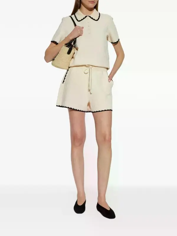 Zimmermann Patterned Drawstring Shorts