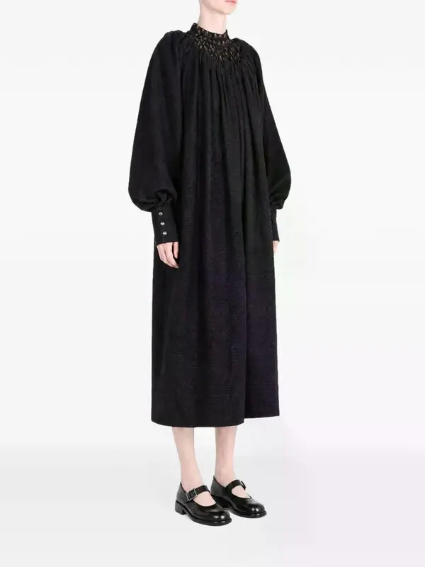 COMMUNS Gathered Midi Dress
