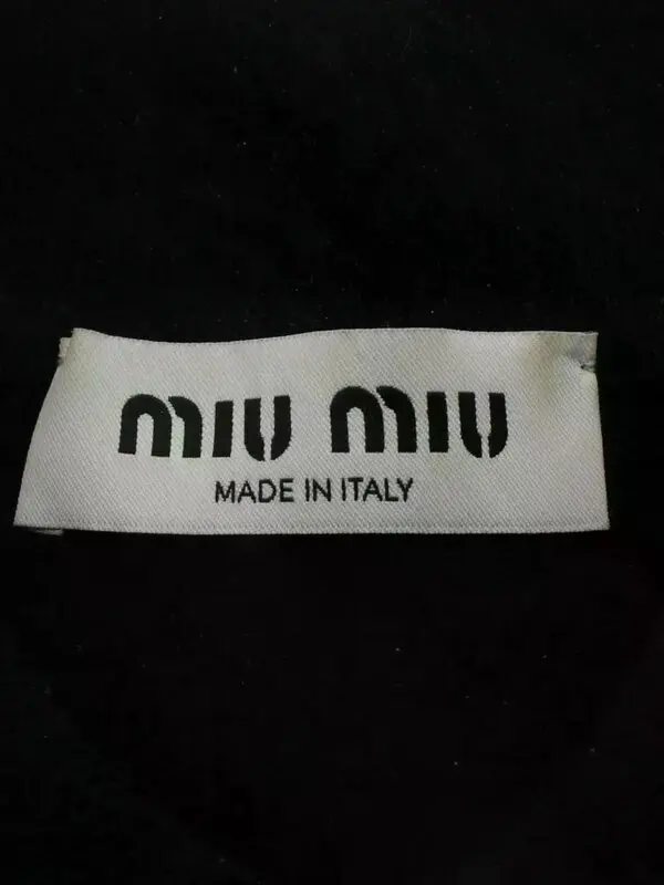 Miu Miu 2000s Logo-embroidered Cardigan