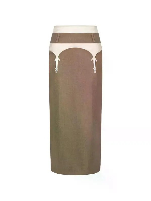 SEEN USERS Governess Suspender-detail Skirt