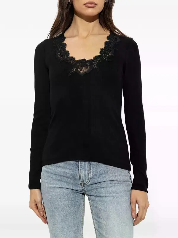 Zimmermann Lace Trim T-shirt