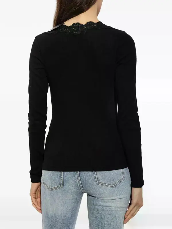 Zimmermann Lace Trim T-shirt