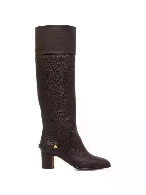 POLLINI Grained Leather Boots