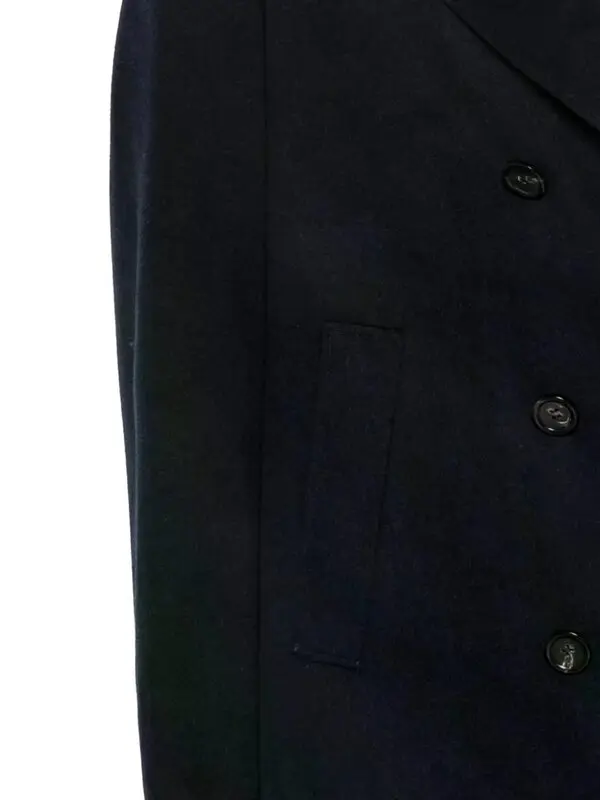 Canali Double-breasted Pea Coat