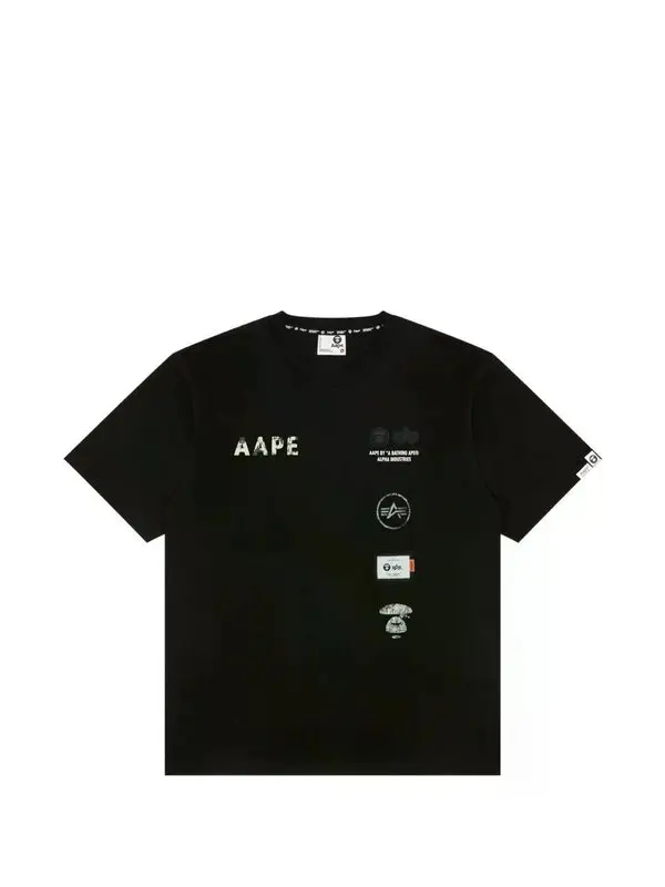 AAPE BY *A BATHING APE Logo-print T-shirt