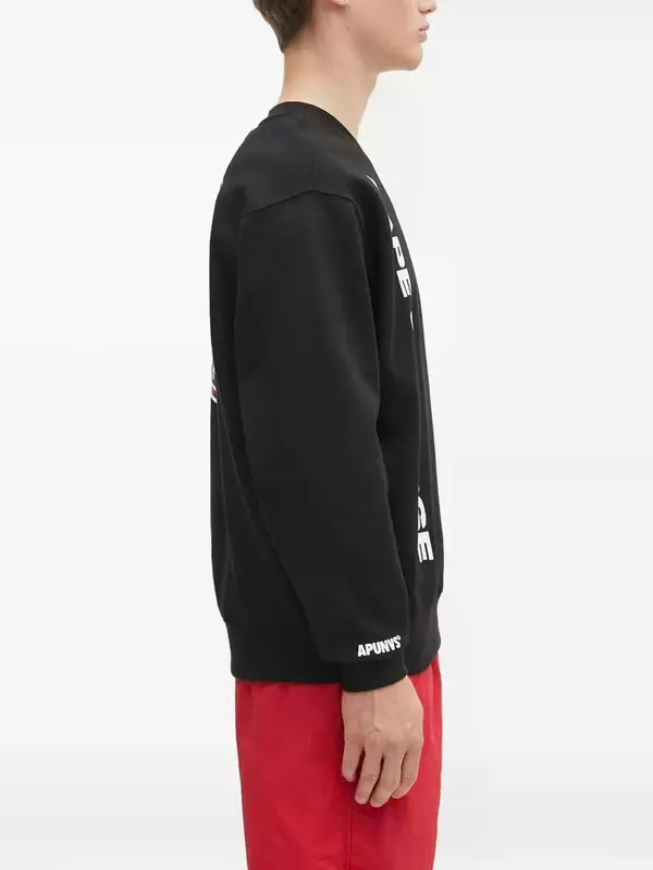 AAPE BY *A BATHING APE Unvs Logo-print Sweatshirt