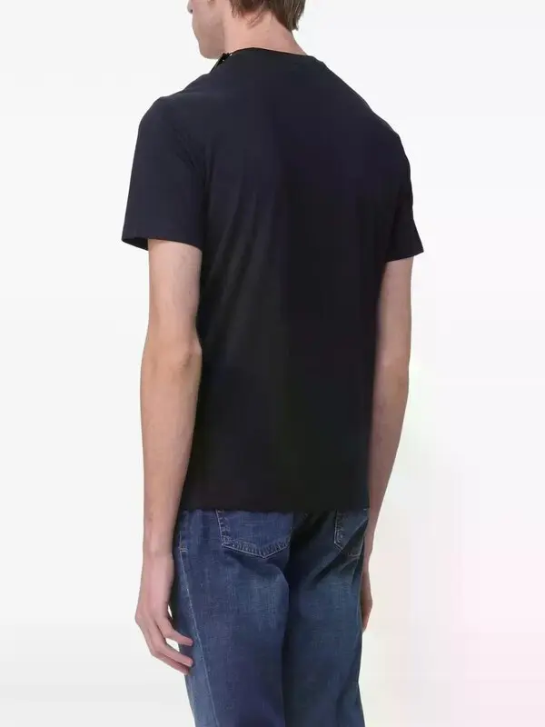 Armani Exchange Logo-print T-shirt - Blue