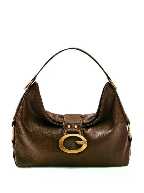 Guess Camden Medium Shoulder Bag - Brown