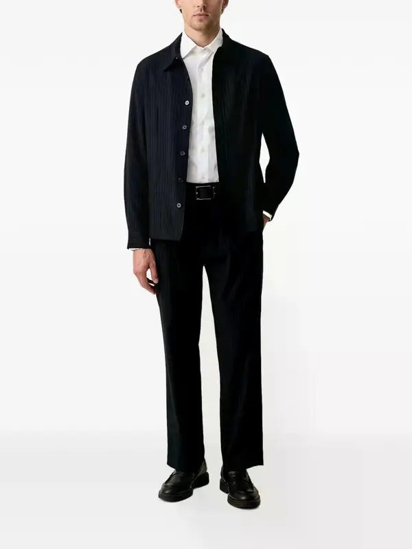 Sisley Pinstripe-pattern Pleated Trousers