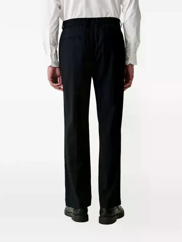 Sisley Pinstripe-pattern Pleated Trousers