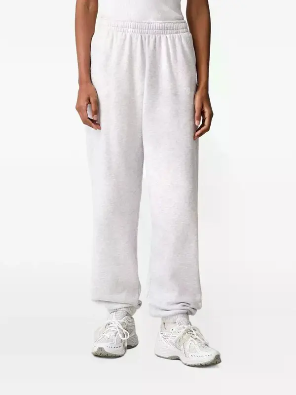 Sporty & Rich Brianno Serif Elasticated Track Pants - Grey