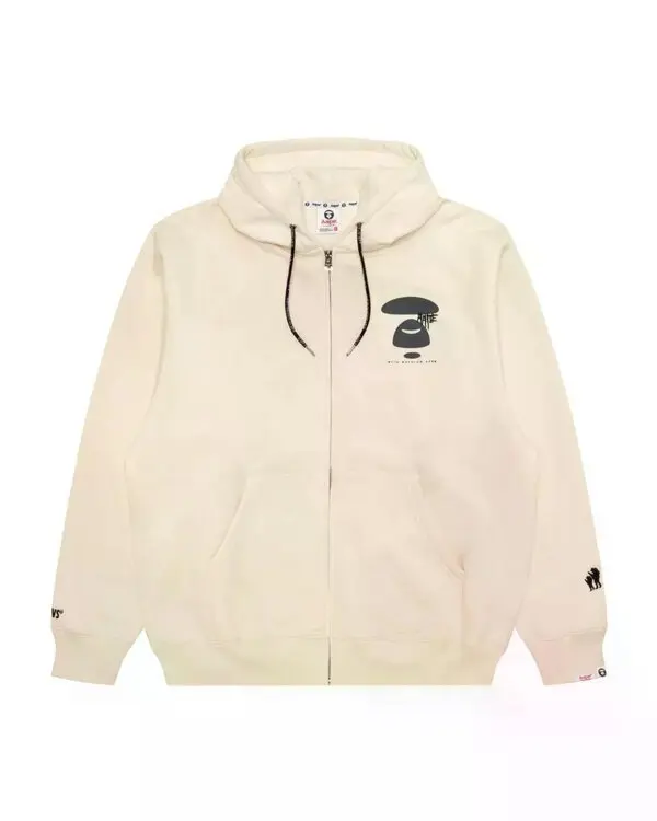 AAPE BY *A BATHING APE Aapeunvs Moonface Zip-up Hoodie