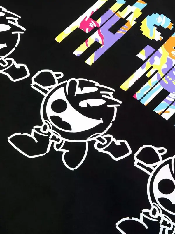 AAPE BY *A BATHING APE X Pac-man Graphic-print T-shirt