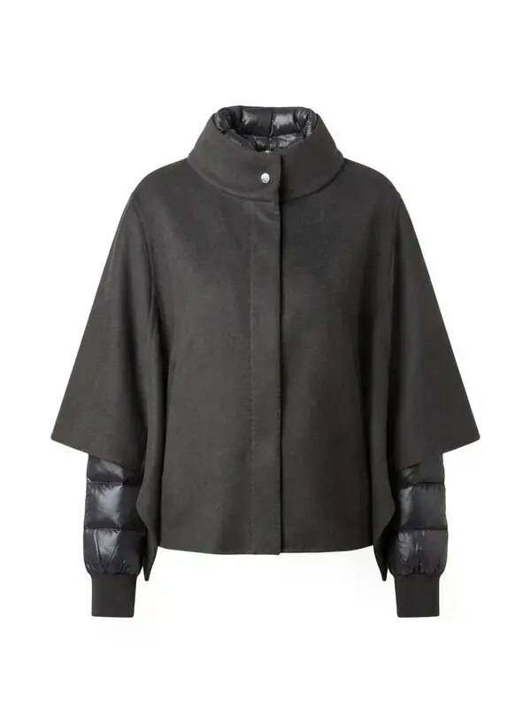 MOORER Resia Padded-sleeve Wool Jacket - Green