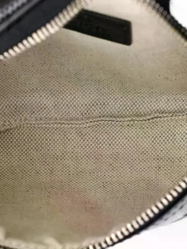 Gucci Gg Embossed Perforated Leather Small Belt Bag