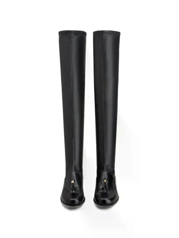 TOD'S Tassel-detail Over-the-knee Boots