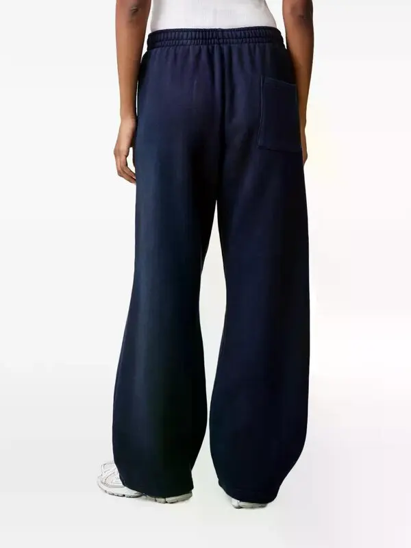 Sporty & Rich Blakely Serif Logo-embroidered Track Pants
