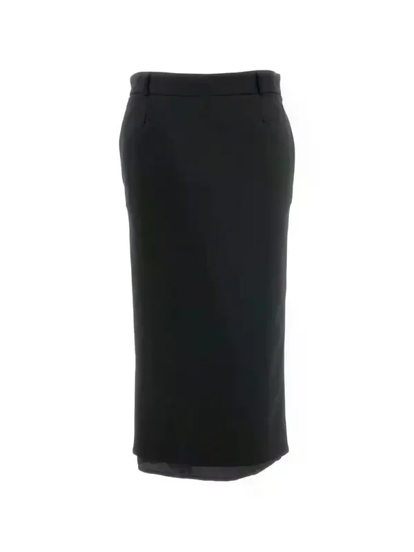 Attico Pencil Midi Skirt