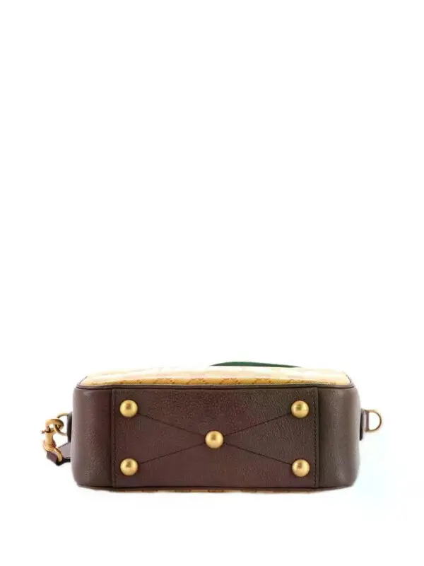 Gucci X Adidas Shoulder Bag Gg Coated Canvas Small Crossbody Bag