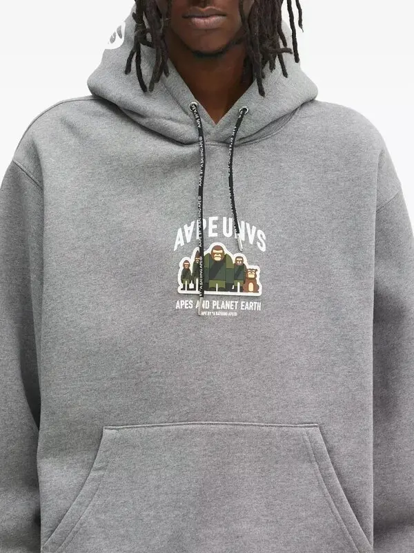 AAPE BY *A BATHING APE Aaper Logo-print Hoodie