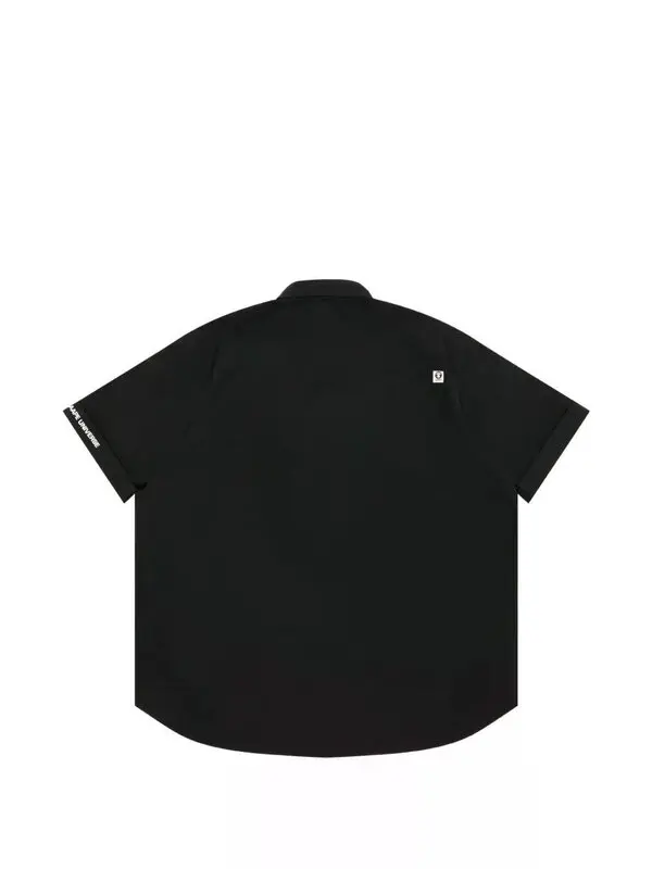 AAPE BY *A BATHING APE Moonface Logo-patch Shirt