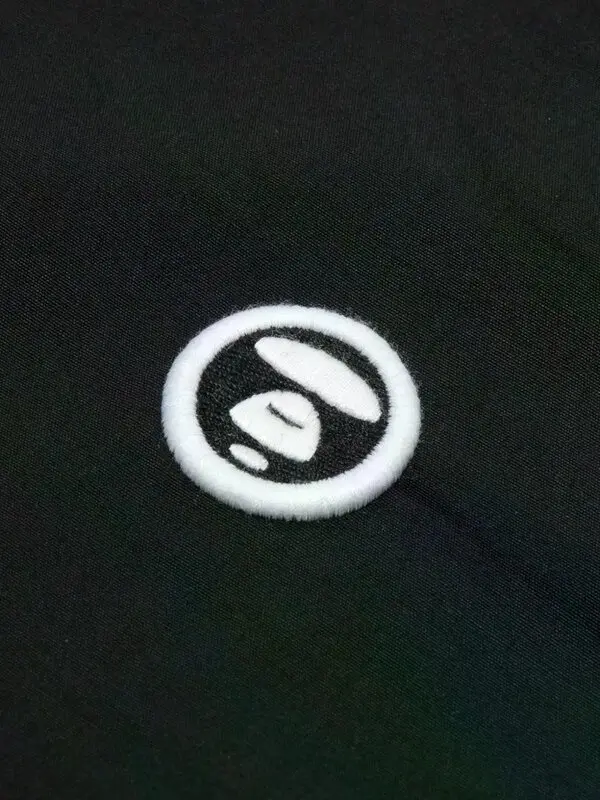 AAPE BY *A BATHING APE Moonface Logo-patch Shirt