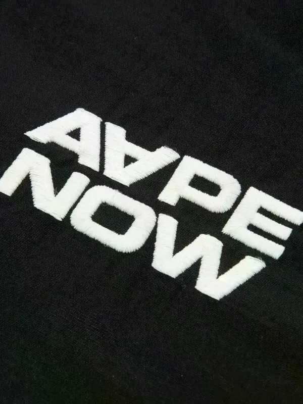 AAPE BY *A BATHING APE Moonface Logo-patch Shirt