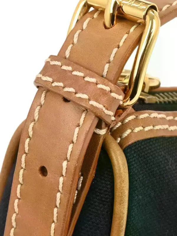 Celine Chain-print Leather-trim Shoulder Bag
