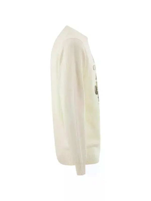 MC2 SAINT BARTH Heron Wool And Cashmere Blend Crewneck Sweater