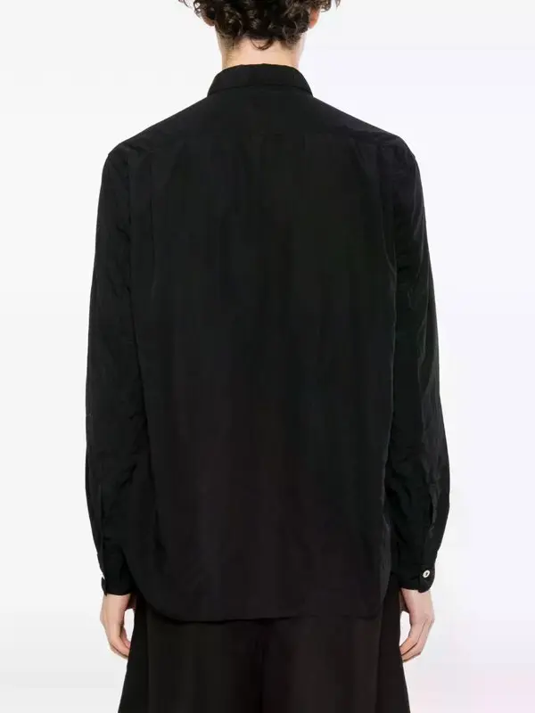 Comme Des Garçons Pleated Long-sleeve T-shirt