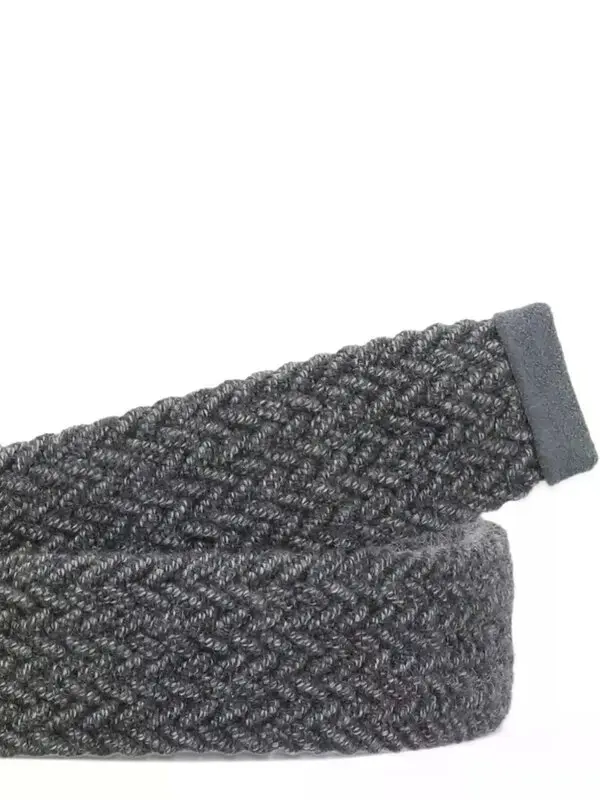 Orciani Woven Buckle-fastening Belt