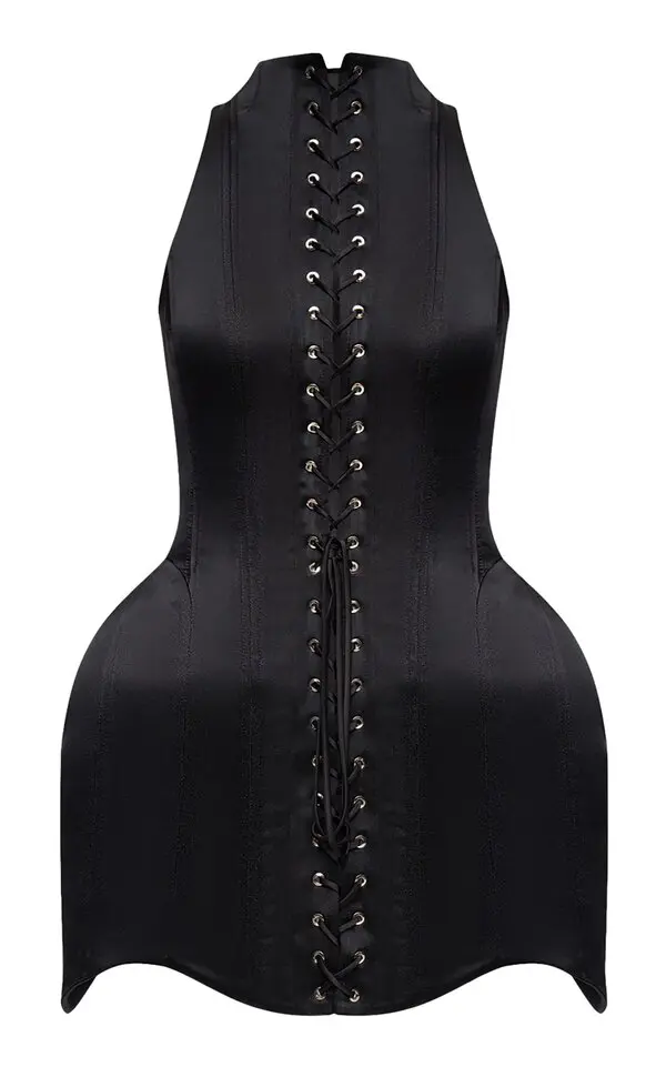 BALYKINA Milena Mini Dress - Black