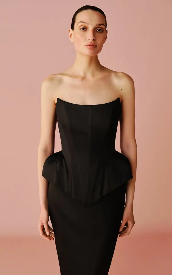 BALYKINA Chiffon Long Cape