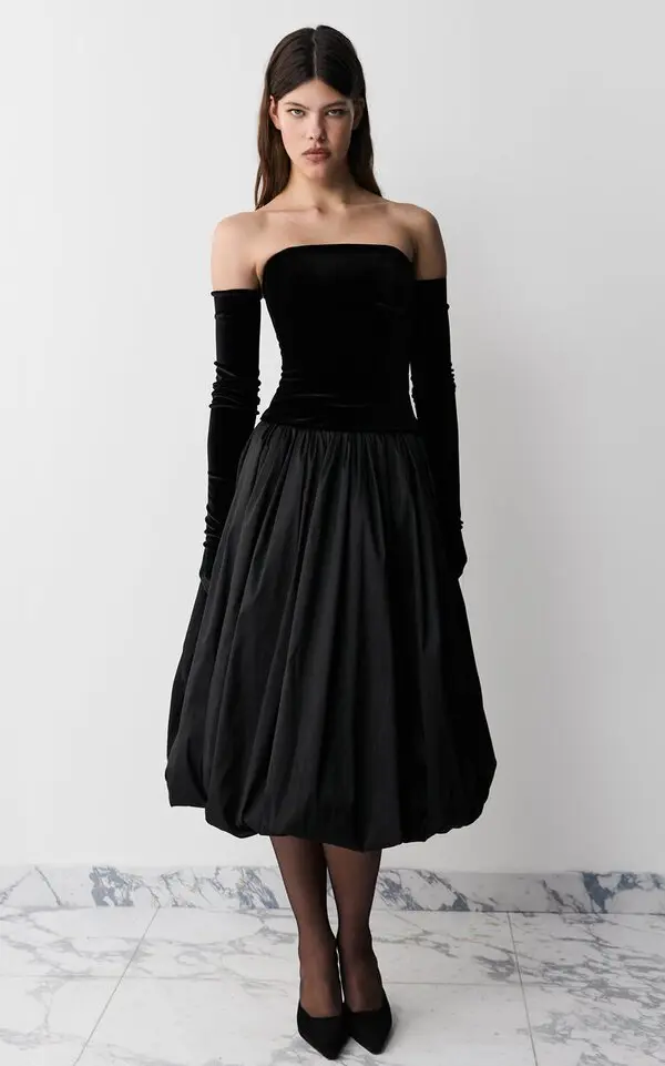 BALYKINA Transformer Midi Skirt